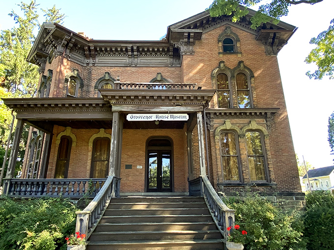 Brick and grandeur unite in this Italianate masterpiece – where Victorian elegance meets small-town charm.