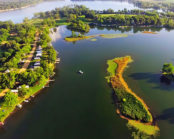 Waffle Farm Campground: Where Michigan's natural beauty meets family fun, creating a waterfront paradise that feels like coming home.