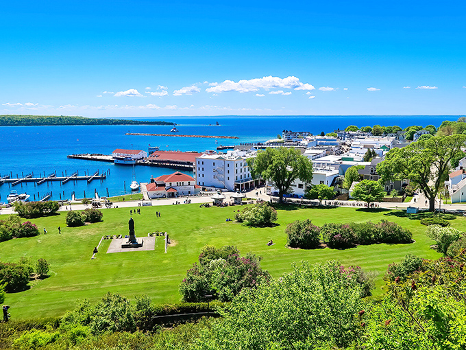 That view hits different when you realize some spirits might be enjoying it alongside you, making this the most scenic haunted overlook in Michigan.
