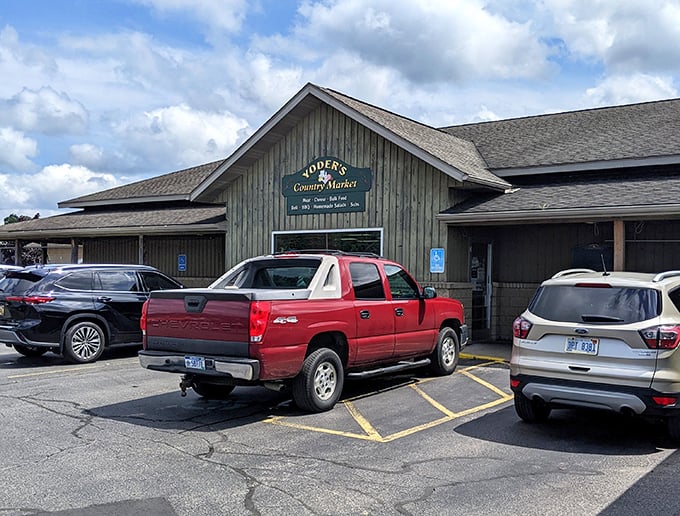The unassuming exterior of Yoder's Country Market belies the treasure trove of culinary delights waiting inside this Centreville gem.