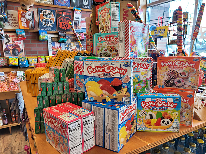 Popin' Cookin' kits invite brave culinary adventurers to create miniature edible art projects that look impressive but taste mysteriously like sugared confusion.