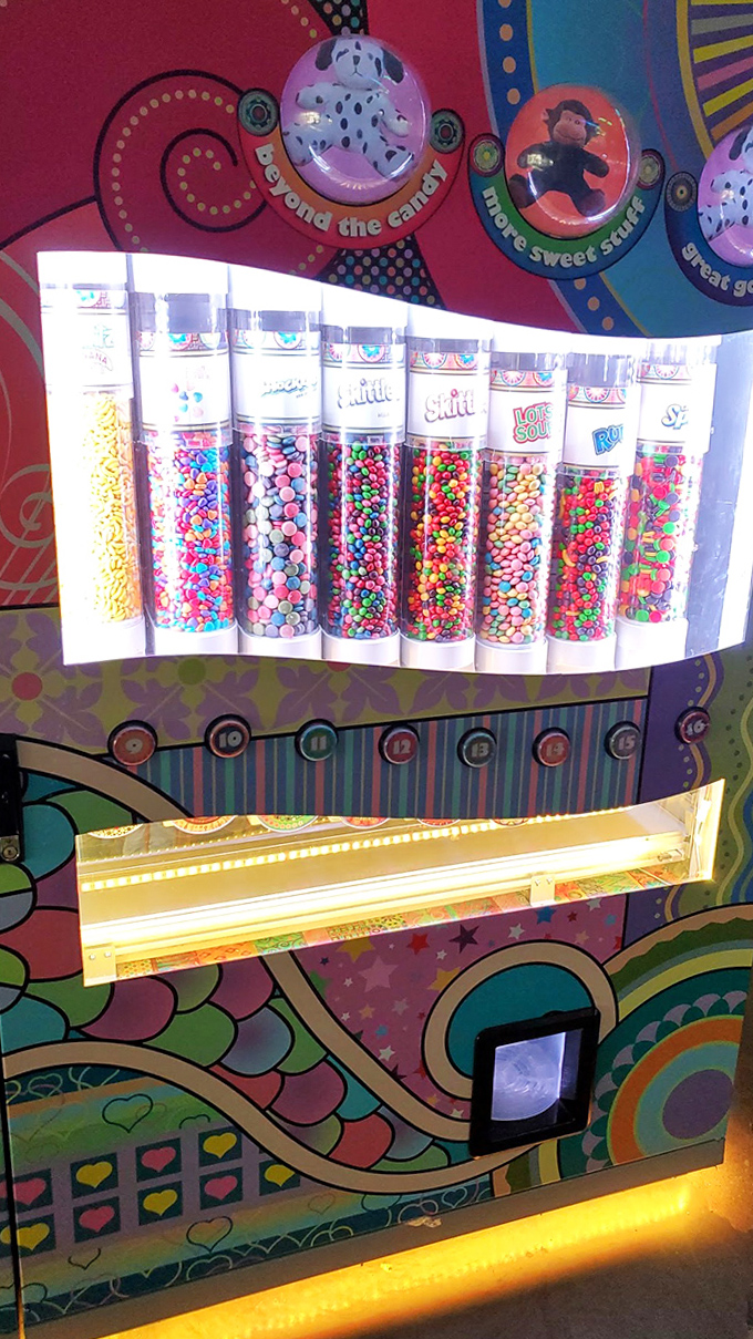 A rainbow of sugary temptations awaits &ndash; because nothing says "I survived the warrior course" like a celebratory sugar rush.