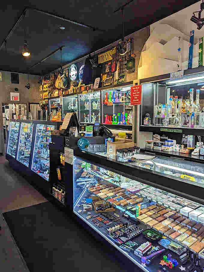 The ordering counter at Jake's &ndash; where pizza dreams come true and regulars are greeted like old friends.