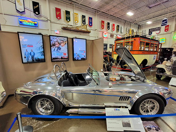 The Kirkham AC Cobra crouches like a mechanical predator, all muscle and menace, ready to devour straightaways and terrify speed limits everywhere.