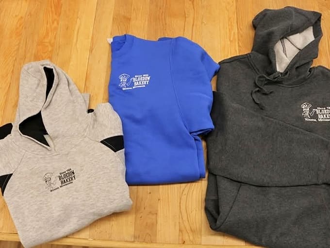 True fans don't just eat the donuts &ndash; they wear their loyalty proudly with Bloedow's merchandise, becoming walking billboards for buttery goodness.