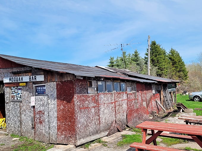 A classic foosball table stands ready for friendly competition &ndash; no quarters needed, just bring your A-game and a sense of humor.