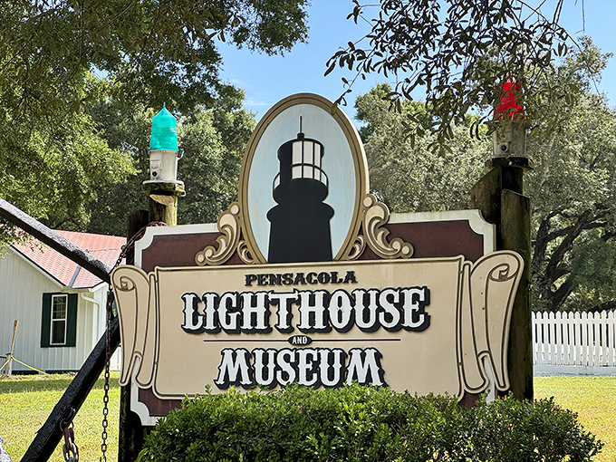 The welcoming sign promises adventure, history, and perhaps a supernatural encounter &ndash; all for the price of admission and some cardiovascular effort.