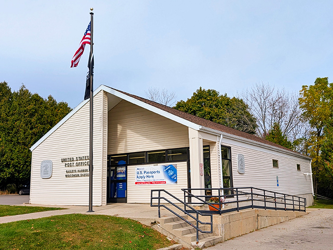Even the post office in Baileys Harbor has small-town appeal &ndash; where mailing postcards becomes part of the vacation experience.