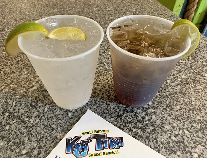 Plastic cups don't lie &ndash; these generous pours of icy refreshment come with lime wedges and zero pretension, just as vacation demands.