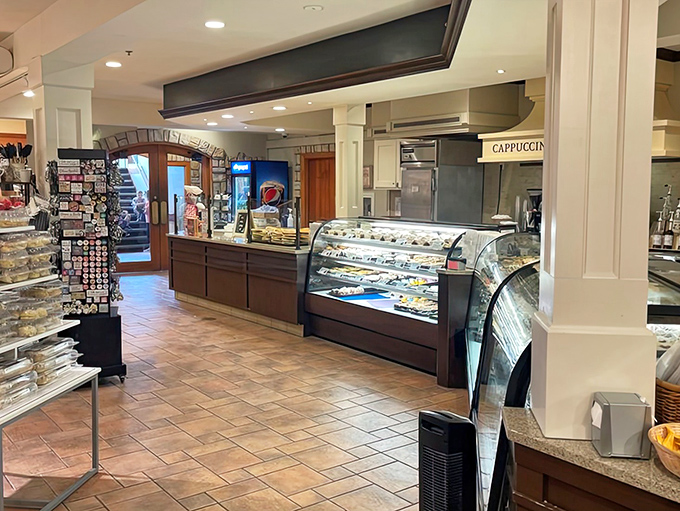 The bakery counter where dreams are made and reasonable portion control goes to die a happy death.