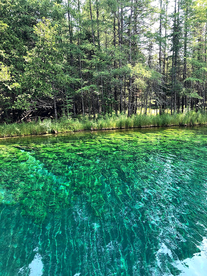 Emerald waters so vibrant they look Photoshopped in real life. Your Instagram followers will demand proof it's not filtered.