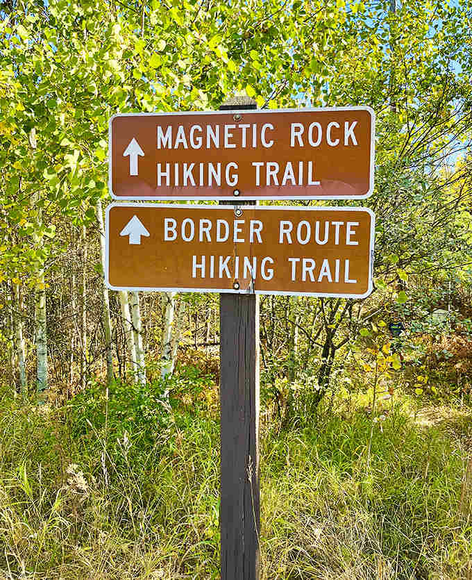 Brown signs point the way through wilderness adventures, the breadcrumbs of modern exploration. Follow their direction to discover Minnesota's hidden geological treasures.