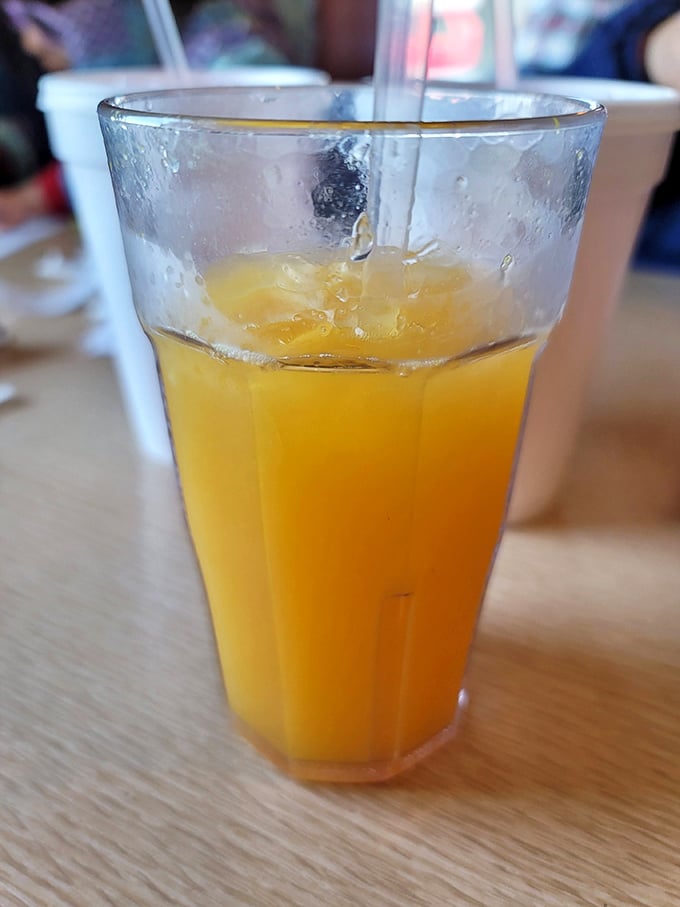 Fresh-squeezed orange juice that actually tastes like oranges&mdash;a revolutionary concept in a world of concentrate.