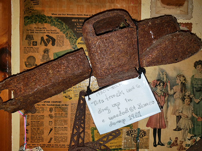 "This truck was dug up in a wooded lot" &ndash; sometimes the most treasured museum pieces come with stories of rescue and redemption.