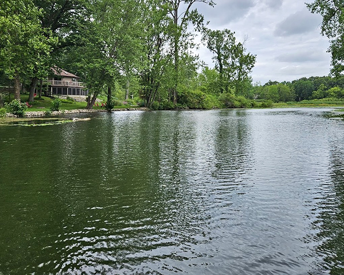 Reflections of tranquility: Craig Lake's calm waters mirror the surrounding greenery, creating postcard-worthy views from every angle.