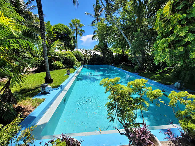 The first swimming pool in Key West cost Hemingway his "last cent" &ndash; worth every penny for this tropical oasis.