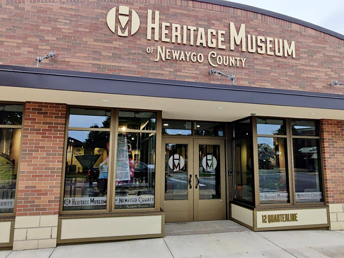 The Heritage Museum showcases Newaygo County's rich history in a modern facility, where interactive exhibits bring logging days and pioneer life vividly to present.