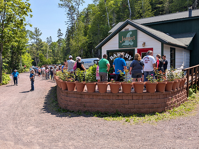 The line stretching outside isn't a deterrent but part of the experience &ndash; a chance to bond with fellow pilgrims over shared anticipation.