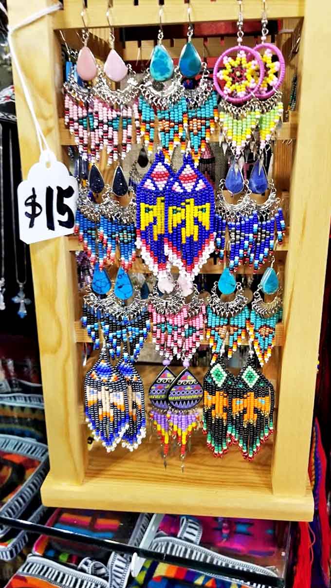 Tiny masterpieces at $15 a pair &ndash; these beaded earrings offer more cultural immersion per dollar than most vacation packages.