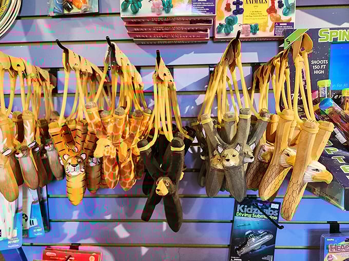 Not your average screen time! These handcrafted slingshots transform ordinary afternoons into Huckleberry Finn-style adventures for modern kids.
