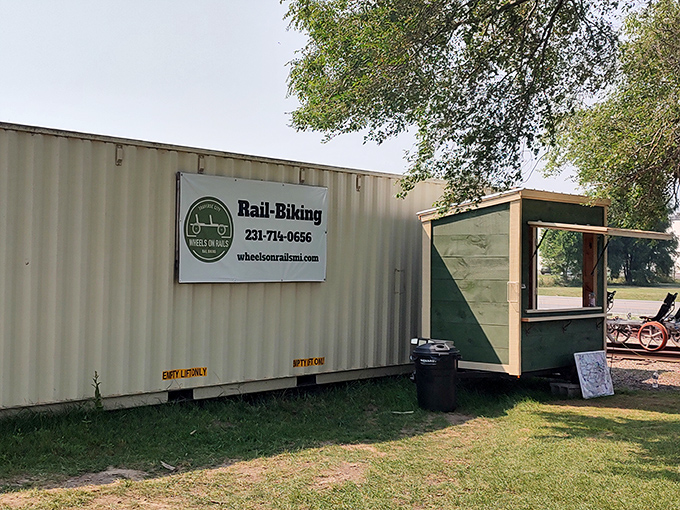 The operation's headquarters might be humble, but it's the gateway to extraordinary experiences along forgotten rail corridors.