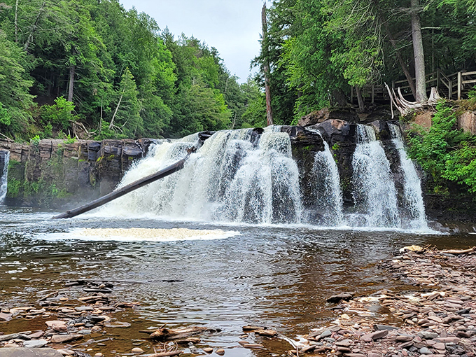 Standing at water level offers a humbling perspective &ndash; we're just fleeting visitors to a performance that began long before us.
