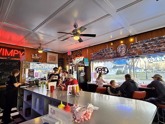 More than just a place to eat, Wimpy Burger creates a community where strangers become friends over shared appreciation for a perfect patty.