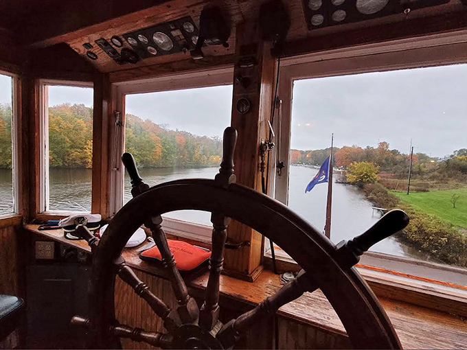 From the pilothouse, captains have navigated the Grand River for years, steering guests through both waters and mysteries.