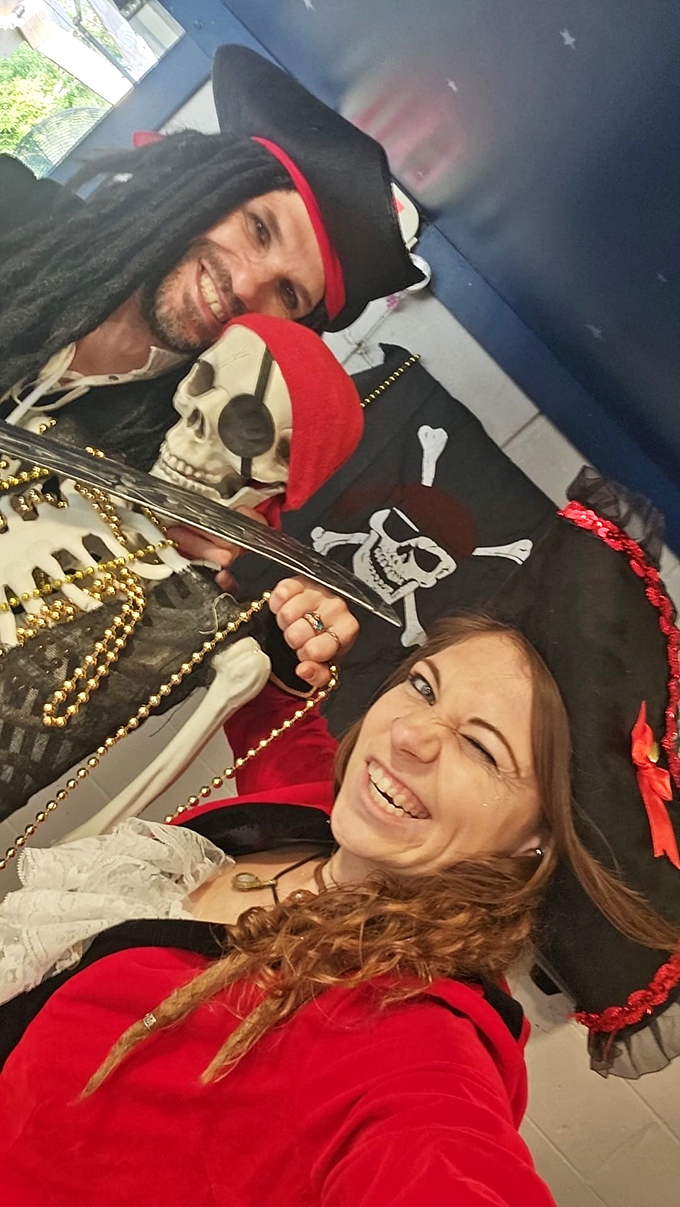 The Pirates of the Caribbean events bring swashbuckling fun to the drive-in, with themed decorations that transform an ordinary evening into adventure.