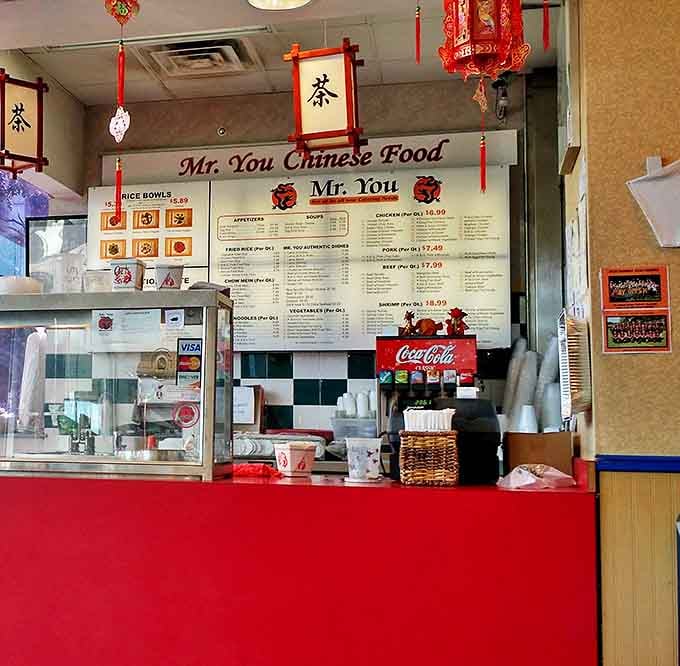The service counter where culinary magic happens. Simple, efficient, and focused on what matters most &ndash; getting amazing food into hungry hands.