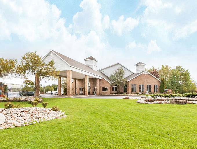 The Inn at Sault Ste. Marie offers lodging with architectural character that chain hotels spend millions trying unsuccessfully to replicate.