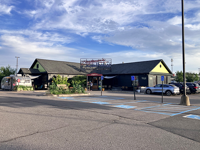 Zingerman's rustic exterior hints at the sandwich paradise within, where bread becomes art and patience in line is rewarded with stratospheric stacks of deliciousness.