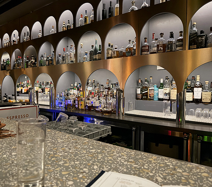 Behind this liquid library of bottles, bartenders approach their craft with the precision of scientists and the soul of artists.