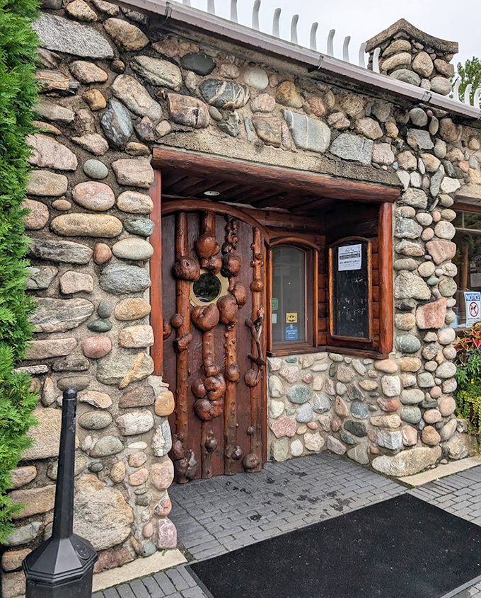 This entrance isn't just a doorway &ndash; it's a portal between everyday Michigan and a world of Polish culinary enchantment.