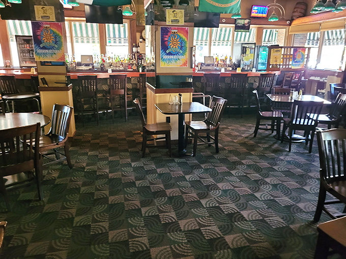 The full bar offers everything from local Michigan craft beers to classic cocktails, all served with a side of genuine hospitality.