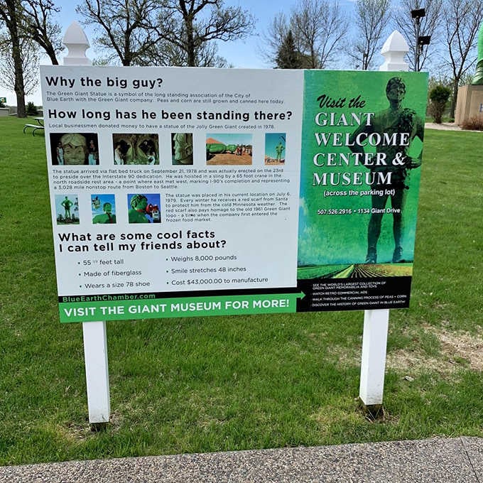 Historical information reveals the giant's origin story &ndash; how local businesses rallied to create this landmark that's been stopping traffic since 1979.