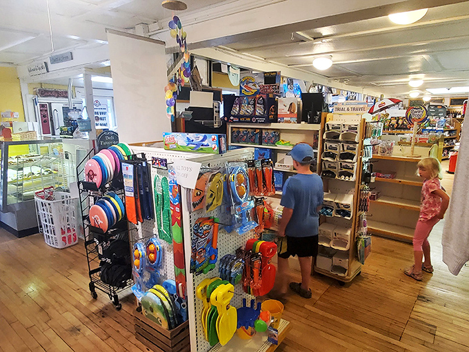 Every corner of the store tells a story &ndash; from beach toys to snacks, creating a wonderland where practical meets whimsical.