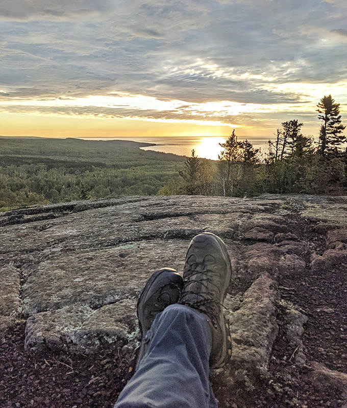 The ultimate reward for tired legs &ndash; a front-row seat to one of nature's most spectacular panoramas.