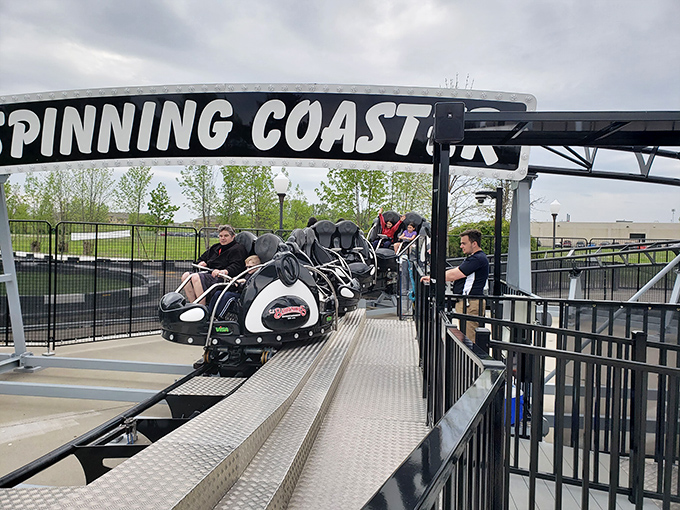 The Spinning Coaster delivers exactly what it promises &ndash; a twisty, turny adventure that leaves you delightfully disoriented.