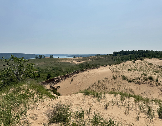 The reward for your climbing efforts: breathtaking views that stretch for miles, making every drop of perspiration worthwhile.