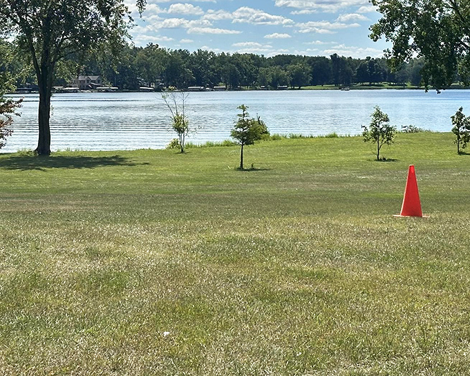 Community spaces bring campers together for games and gatherings, where strangers become friends over shared summer experiences.