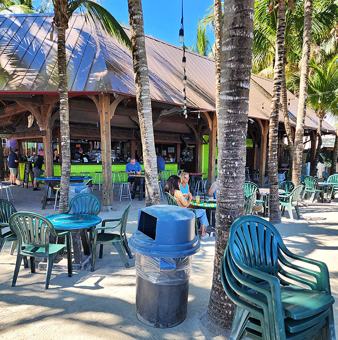 Plastic chairs never felt so right &ndash; especially when positioned for prime people-watching and boat-spotting on a perfect afternoon.