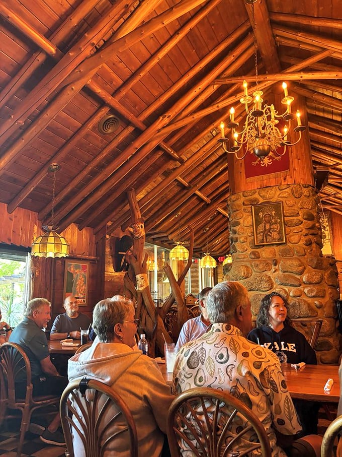 Sunset views from the patio that transform an excellent meal into an extraordinary memory of Michigan's natural splendor. 