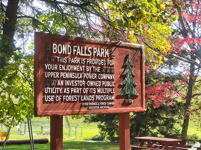 This sign doesn't just provide facts &ndash; it offers an invitation to explore a wilderness playground where cell service is optional but wonder is guaranteed.