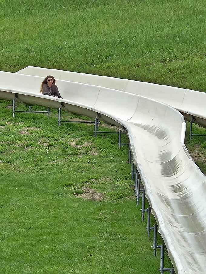 The Alpine Slide delivers that perfect balance of exhilaration and control &ndash; push the lever forward for maximum speed or ease back for a more scenic descent.