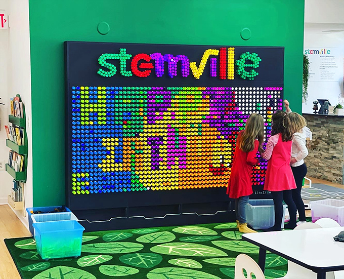 At Stemville, tomorrow's innovators discover that learning and playing are actually the same thing in disguise.