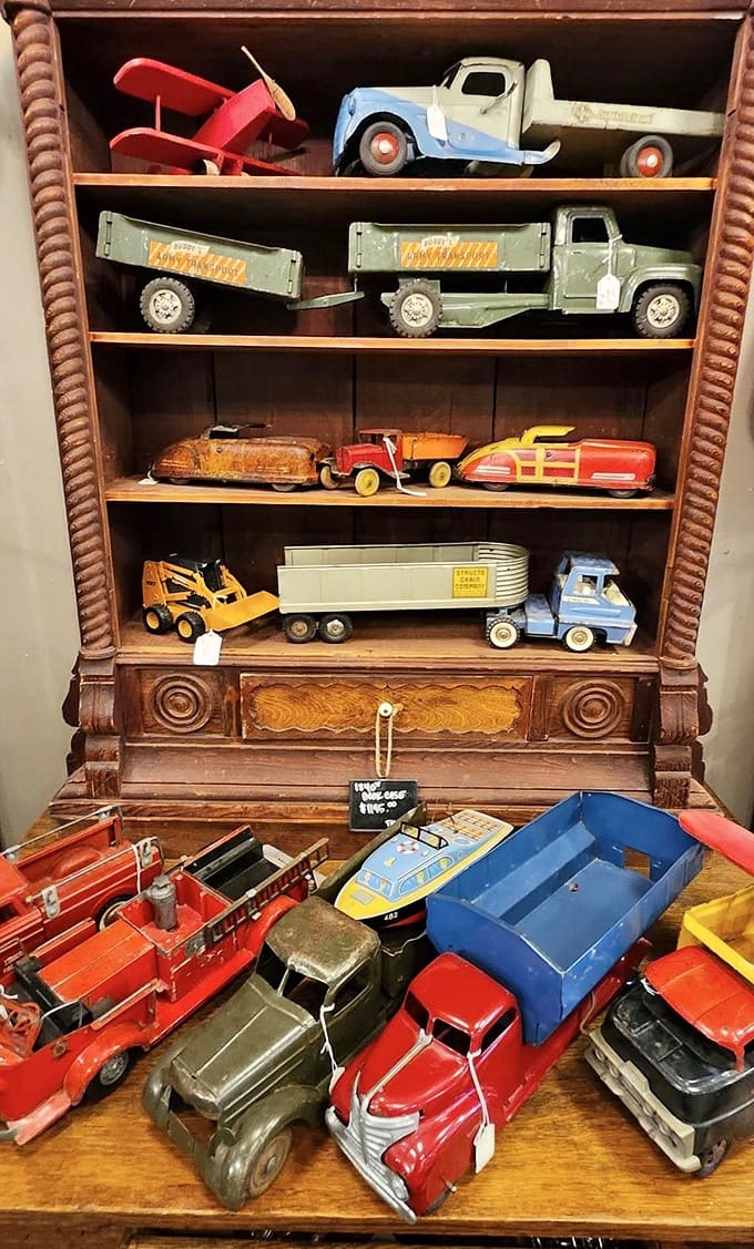 These aren't just toys&mdash;they're childhood preserved in metal and paint, sturdy enough to have survived generations of imaginative adventures.
