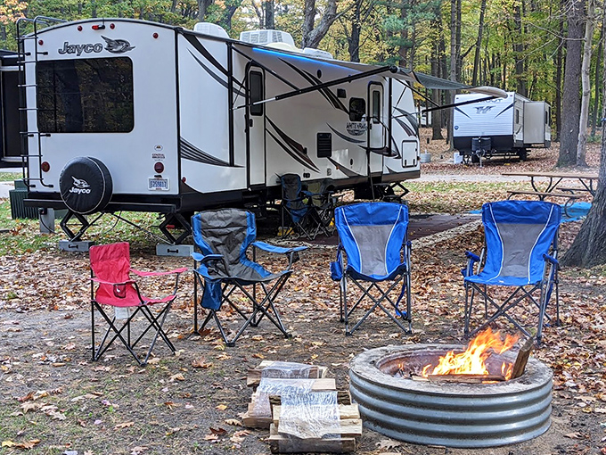 The ultimate lakeside accommodations &ndash; where s'mores are mandatory, stargazing is complimentary, and cell service is blissfully optional.