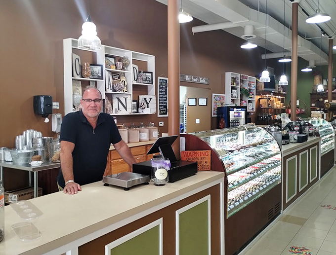 Behind every great candy store is a passionate person ready to help you navigate the sweet seas of sugary possibilities.