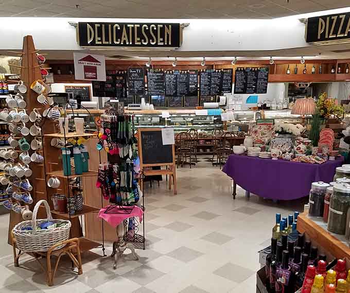 The deli counter beckons with promises of fresh-sliced meats and artisanal cheeses that'll make your sandwiches legendary among friends and family.